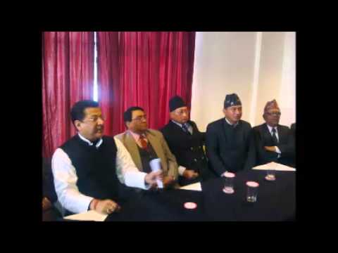 Press conference on Shaheed Durga Malla Centenary Preparations | Gorkha ...