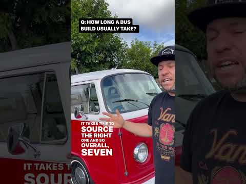 How long it takes us to restore a VW Bus