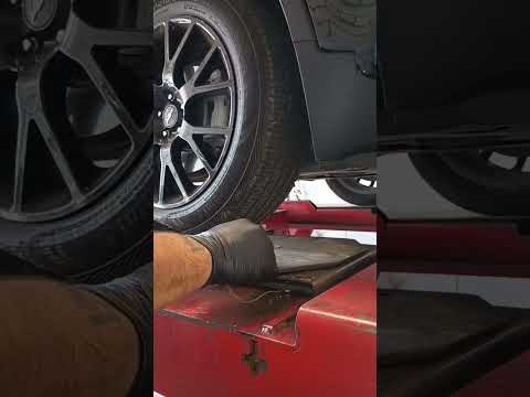 how wheel alignments are done #shorts