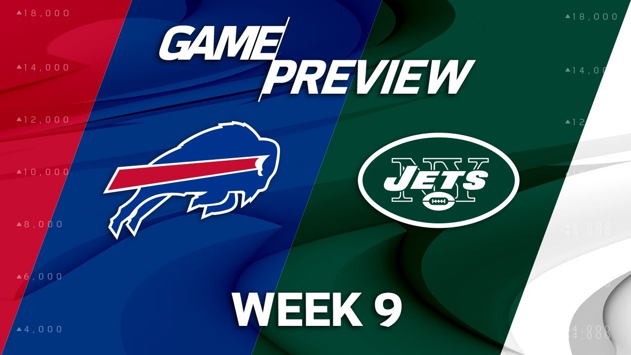 Buffalo Bills vs. New York Jets | Week 9 Game Preview | NFL Playbook