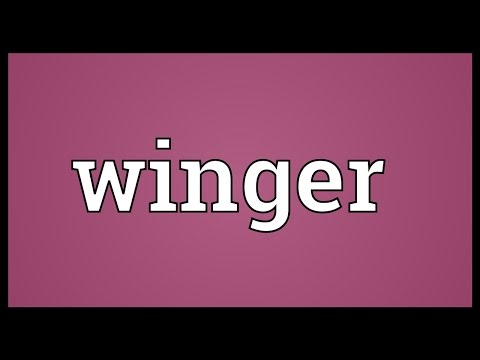 Winger Meaning