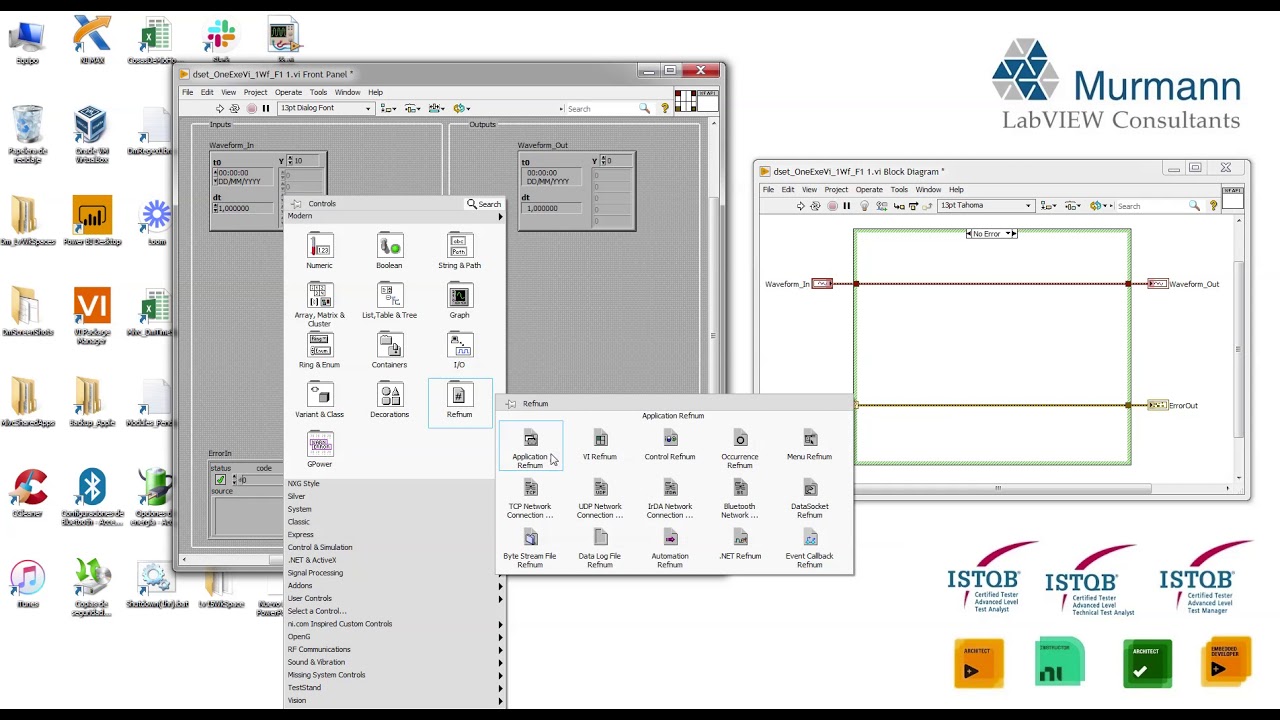 How to easily modify or replace a control or indicator in LabVIEW.
