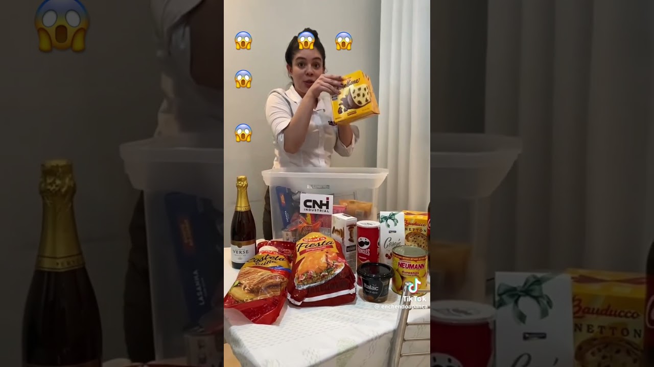 Cesta de Natal de respeito! @enchendoapanca  #cesta #natal #marrycristmas #viral #shorts