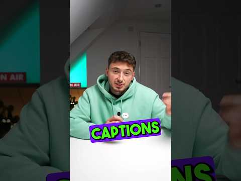 Create Captions Using This App (EASY)