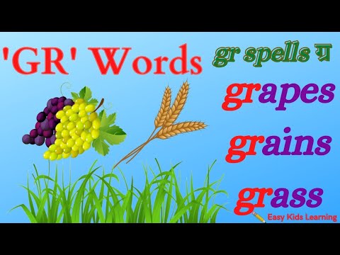 @easykidslearning2021 # words that begin with "Gr" spells "ग्र" #Gr words