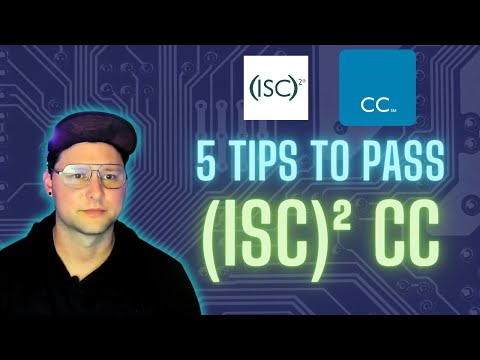 5 Tips to Pass The (ISC)² Certified in Cybersecurity (CC) Exam in 1 week! 🤖📖