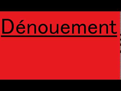 🔴How to pronounce DENOUEMENT (best audio pronunciation) 1 VIDEO/DAY