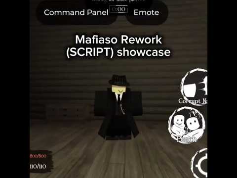 MAFIASO REWORK SHOWCASE (SCRIPT) #forsaken #forsakenroblox