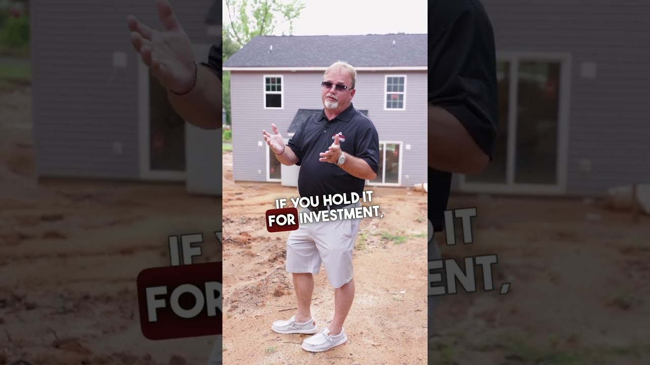 Building a duplex takes the same time but can be sold to an investor for a higher return.