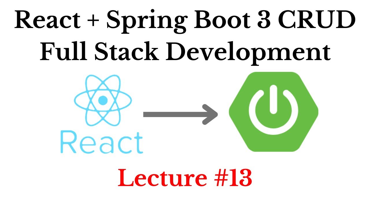 [NEW] React + Spring Boot CRUD Full Stack App - 13 - Understanding  React App Project Structure