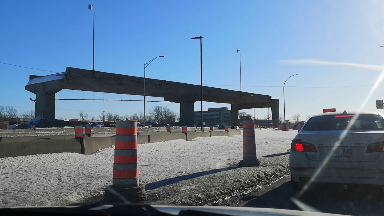 720 west ouest Turcot échangeur travaux