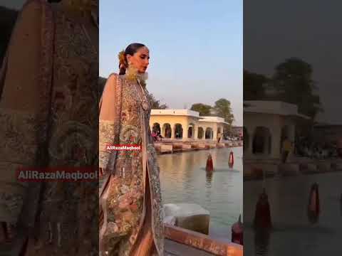 Hussain rehar Fashion Show at Shalamar Bagh #hussainrehar @showofffas140 #fashion #alirazamaqboo