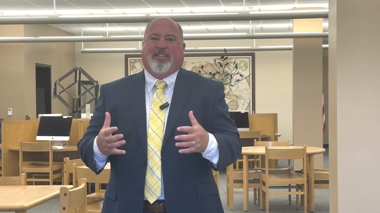 Corby King Welcome Back Message to Parents