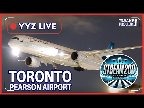 🔴LIVE Toronto Airport Stream✈️Plane Spotting Action | CYYZ / YYZ