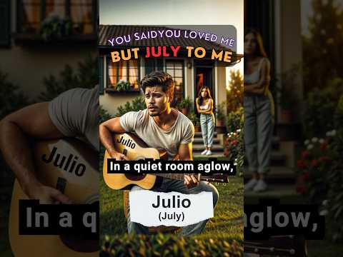📅 Easy Memory Trick to Remember July in Spanish - Julio #learnspanish #spanishmonths