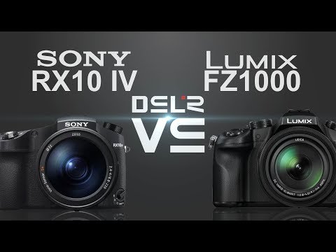 Sony RX10 IV vs Panasonic Lumix FZ1000