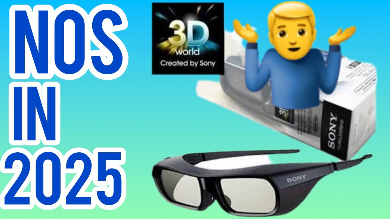 Are Sony's 3d Rechargeable Glasses Still Functional In 2026? Check Out This New Old Stock!