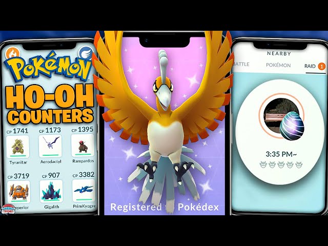 How to best prepare for Ho-Oh Raid Hour in Pokemon GO on March 8