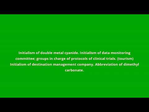 what is the meaning of DMC