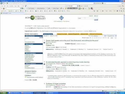 ACM DL Training Videos - Author Profile Pages.wmv