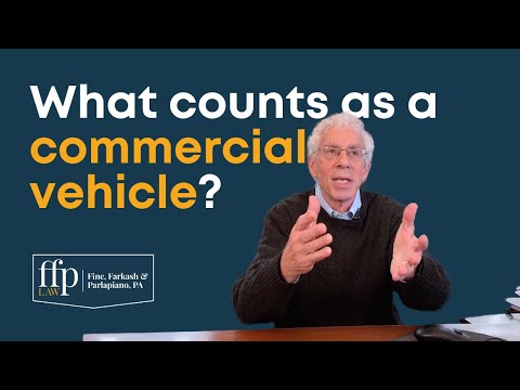 What counts as a commercial vehicle?