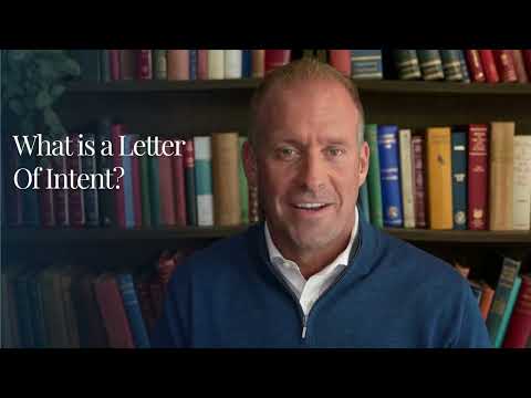 What is a letter of Intent in a real estate transaction?