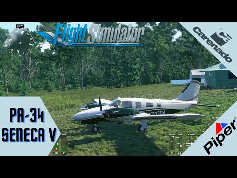 Carenado Piper PA34 Seneca V MSFS 2020 - Quick review.