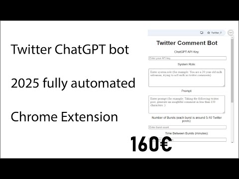 Twitter (X) ChatGPT Chrome Extension Bot: Full Walkthrough & Automation Guide