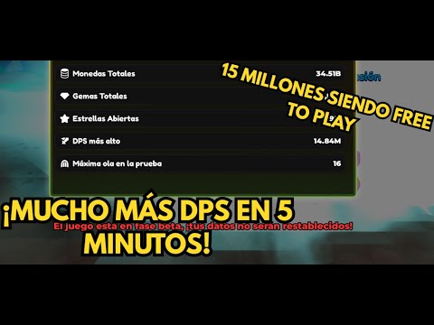 ¡AUMENTA TU DPS EN ANIME SHADOW 2 CON ESTOS TRUCOS! 15 MILLONES DE DPS SIENDO FREE TO PLAY