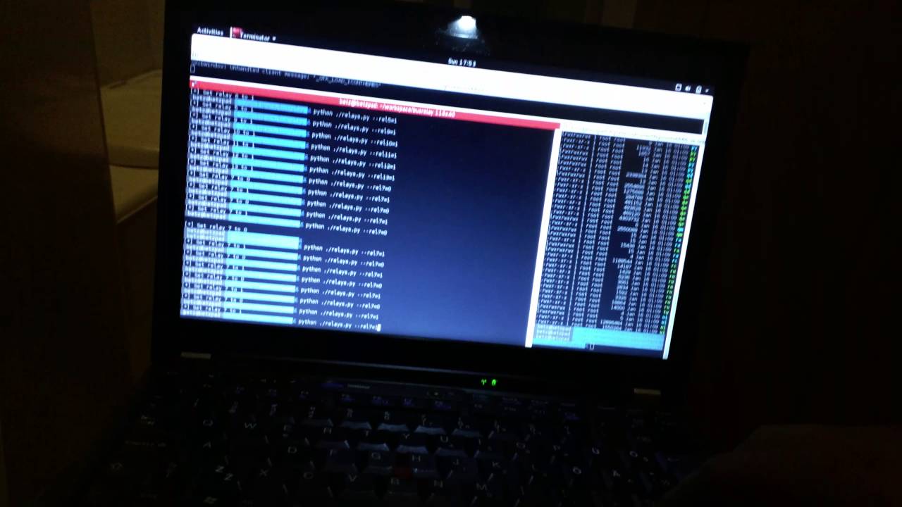Controlling my bathroom lights from Python script