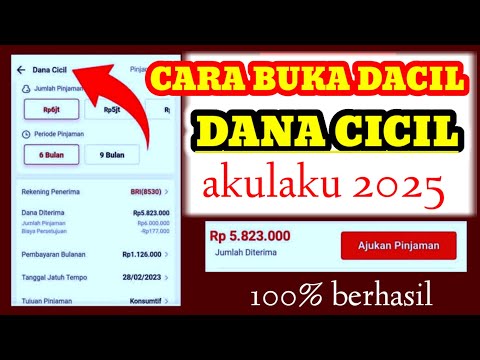 Berhasil_fitur dana cicil akulaku bisa aktif_cara aktifasi dacil akulaku terbaru