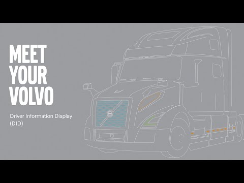 Volvo Trucks - Meet Your Volvo: Driver Information Display Controls