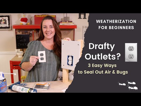 Drafty Outlets - 3 Ways to Seal Up
