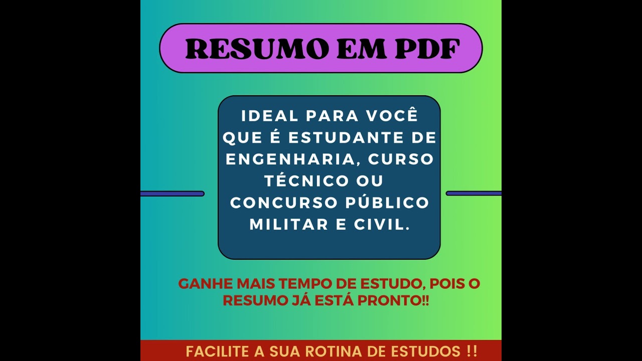 Resumo em PDF do livro 