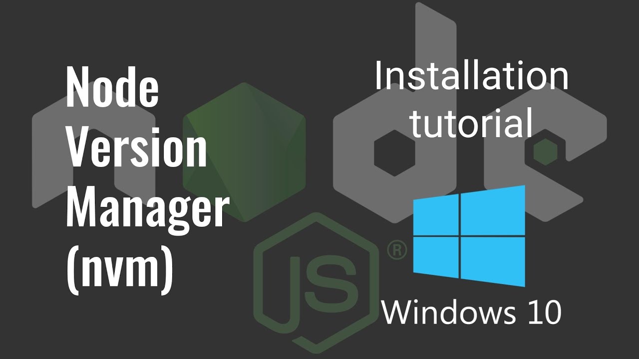 Node Version Manager Windows 10. Easy way to switch Node version. Install nvm.