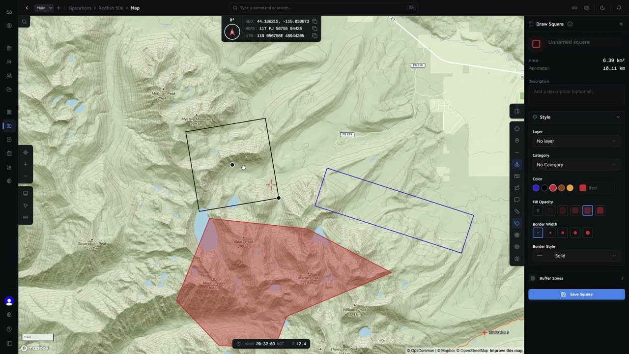 Map Shape Tools: Polygons, Circles, and Rectangles for Operations