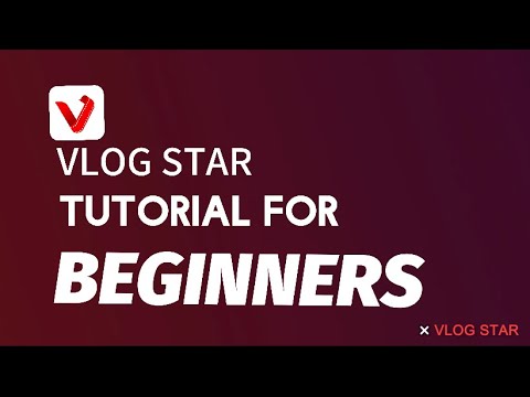 Tutorial on the app vlog star!❤️