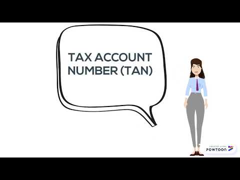 What is Tax Account Number (TAN)?