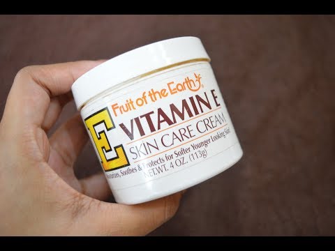 Fruit Of The Earth Vitamin E Skin Care Cream Review | Beauty Express