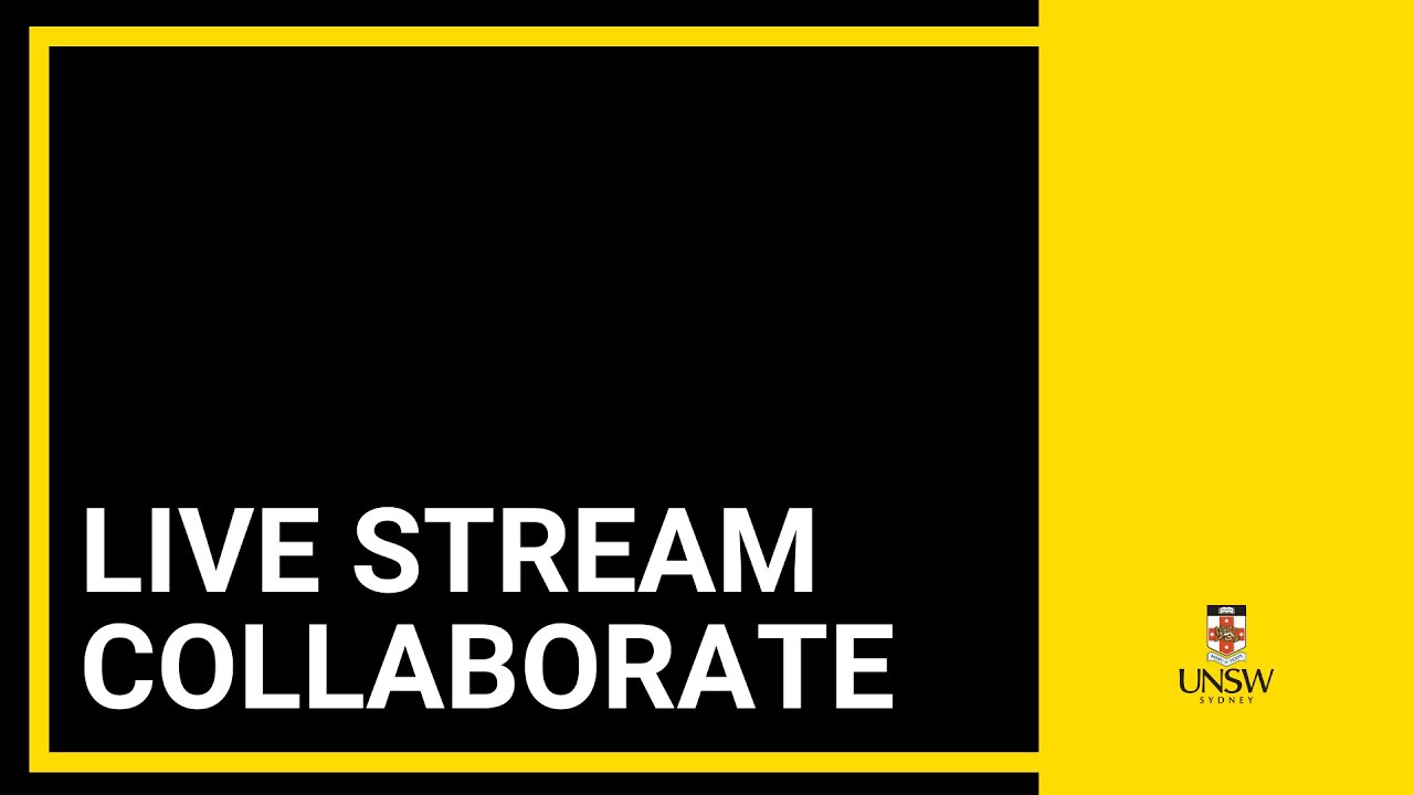 Live Stream Your Lecture using Collaborate Ultra