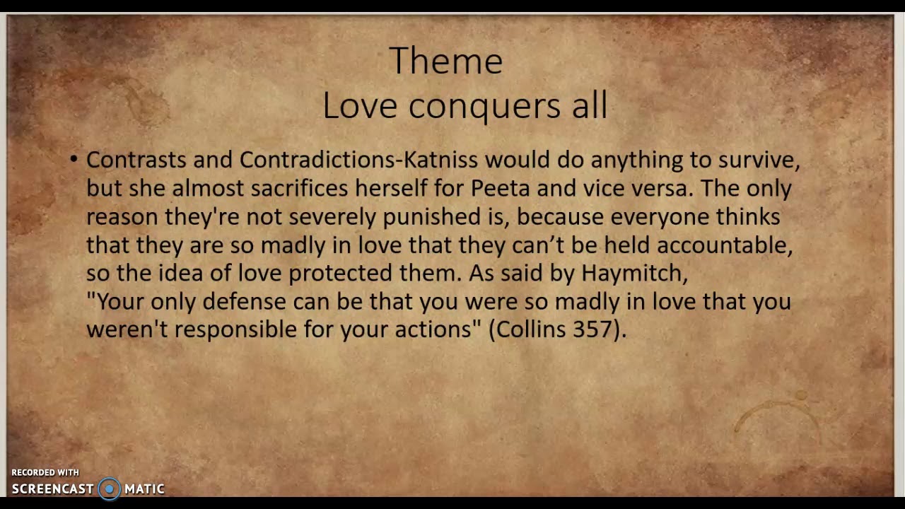The Hunger Games powerpoint presentation by Daniel Da Silva