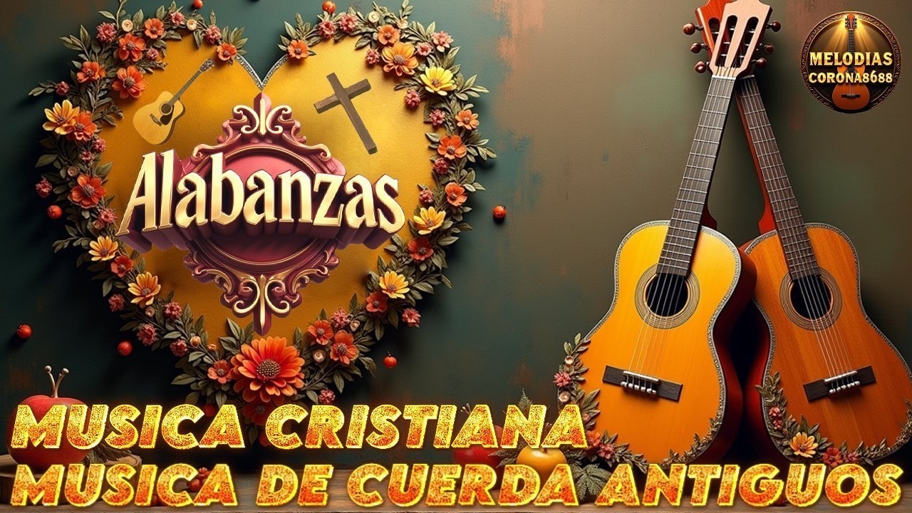 GUITARRA PENTECOSTAL ⛪🎸 ALABANZAS MUSICA DE CUERDA 🎸 MUSICA CRISTIANA ANTIGUA DE CUERDA..