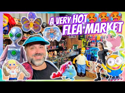 This Flea Market was HOT! (Folsom Blvd Flea Market)