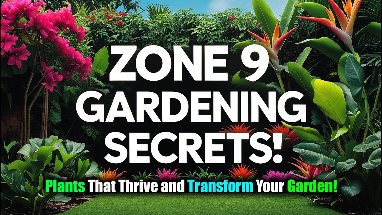 Zone 9 Gardening Secrets: Plants That Thrive and Transform Your Garden!