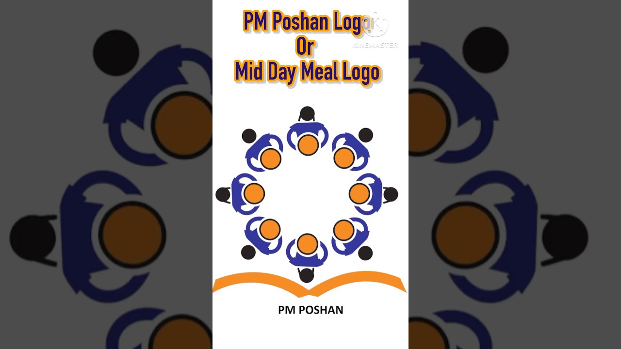 Pm Poshan Logo/Midday Meal Logo #short #ytshort #shortfeed #youtubeshort #pmposhanlogo #middaymeal
