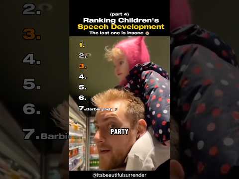 Ranking Children's Speech Development 👧 (Part 4)