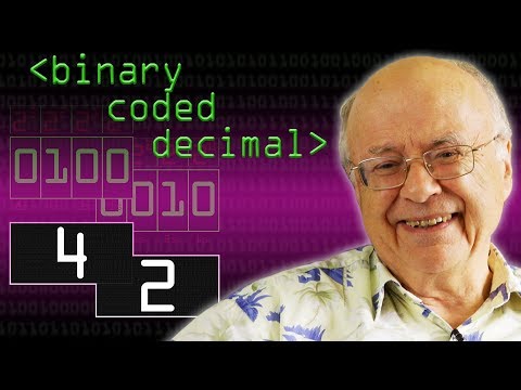 Binary Coded Decimal (BCD) & Douglas Adams' 42 - Computerphile