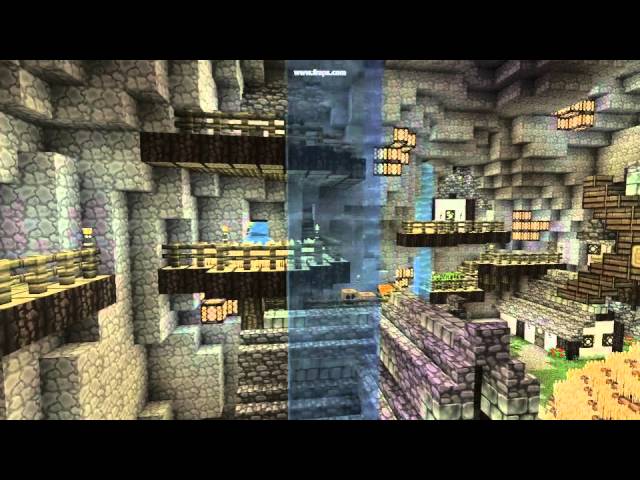 Cave Farm Minecraft Map