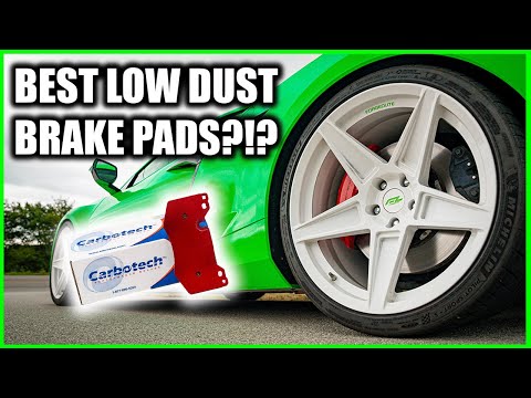 C8 Corvette Carbotech 1521 Low Dust Brake Pad Review