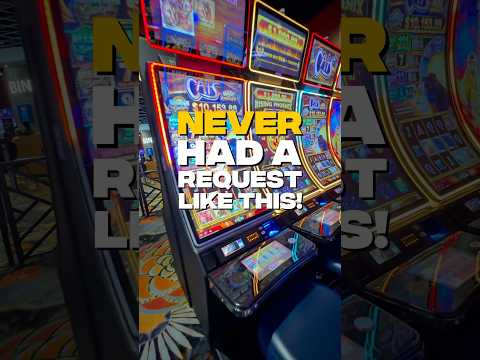Weird Request=JACKPOT?! #casino #slots #slot #gamble #jackpot